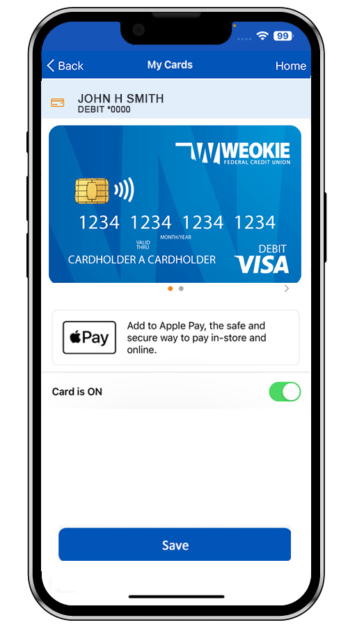Mobile Banking & Deposits | WEOKIE Federal Credit Union