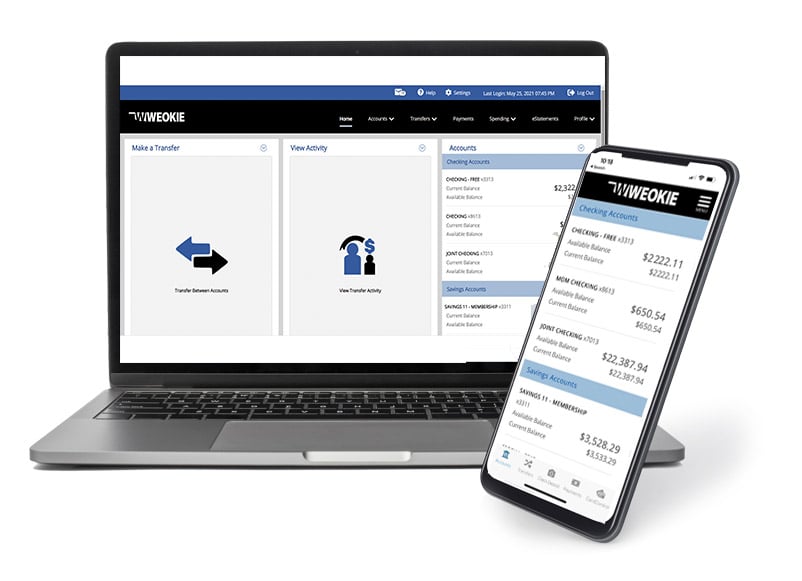Online Banking | WEOKIE Federal Credit Union